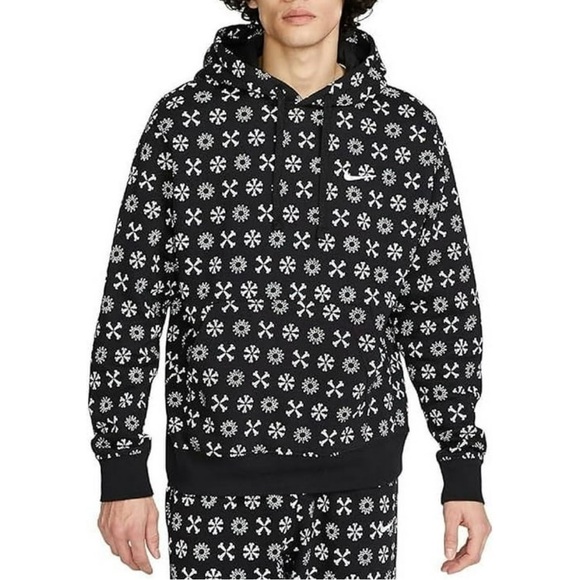 Nike | Shirts | Nike Sportswear Club Fleece Monogram Hoodie | Poshmark